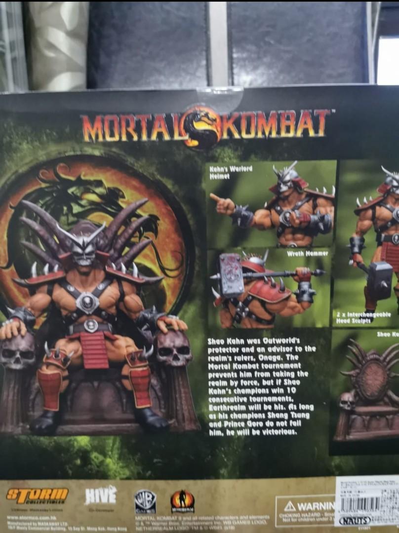 Storm collectibles Mortal Kombat Shao Kahn, Hobbies & Toys ...