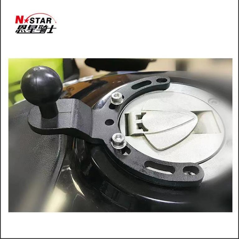 Motorcycle Gas Tank Cap Mount Adjustable GPS Phone Bracket Holder ...