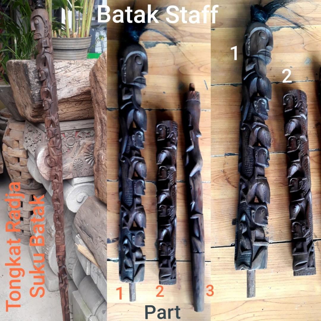 Tongkat antik radja batak, Antik, Pajangan di Carousell