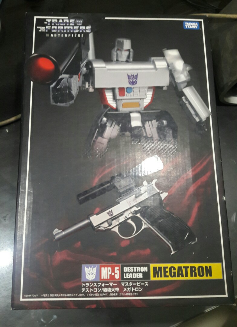 TRANSFORMERS MEGATRON MP5 TAKARA TOMY MIB UNOPENED, Hobbies & Toys ...