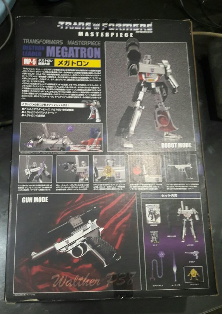 TRANSFORMERS MEGATRON MP5 TAKARA TOMY MIB UNOPENED, Hobbies & Toys ...