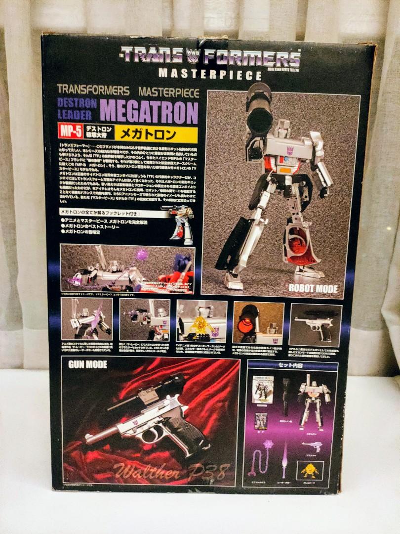 Transformers MP5 Masterpiece Megatron, Hobbies & Toys, Toys & Games on ...