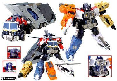 Transformers Superlink Energon Armada. Optimus Prime Convoy. Omega ...