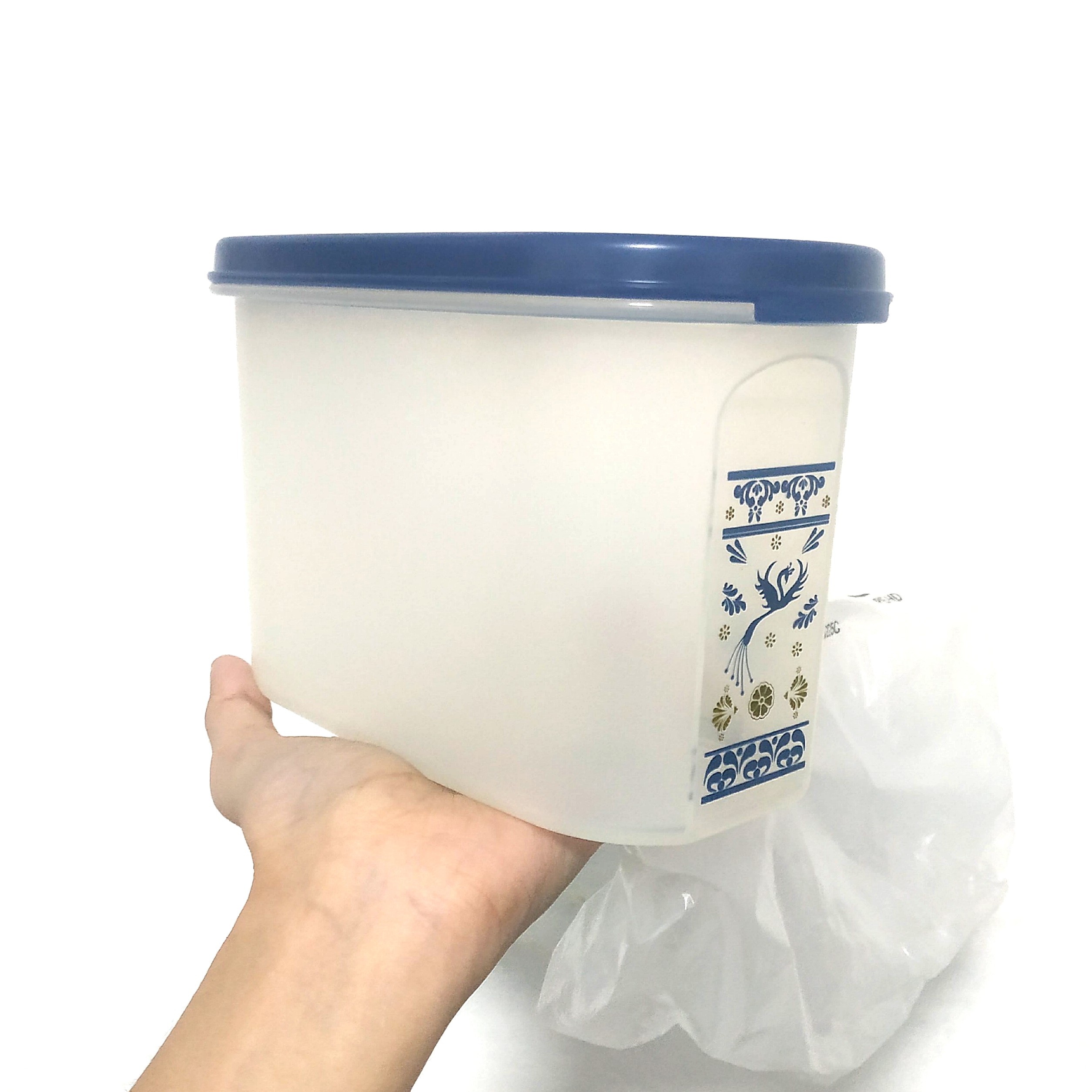 Tupperware 1.1L Talavera Series Oval Modular Mate Container, Furniture ...