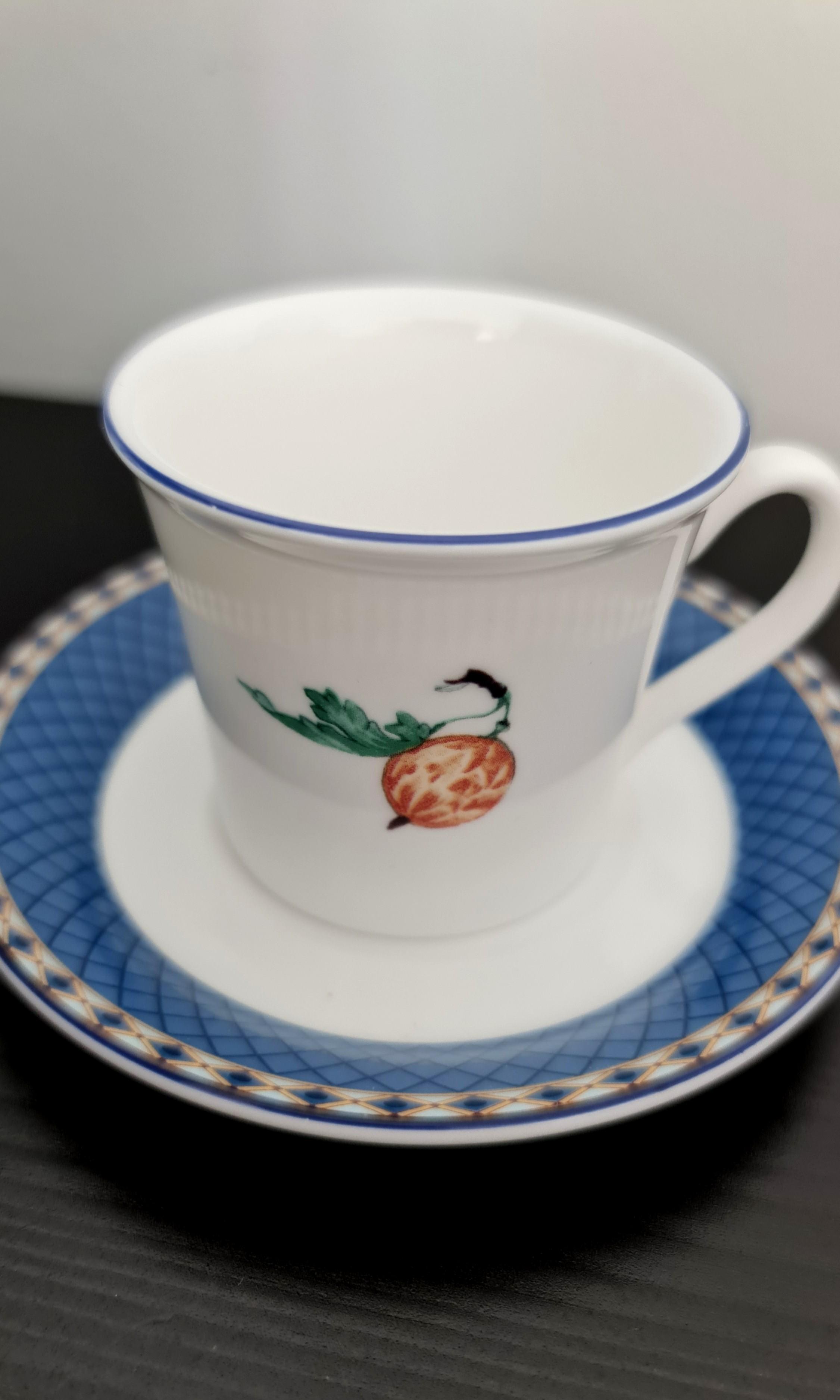 Wedgewood Original Bone China Tea Cup Set - Fruit Symphony, Furniture ...