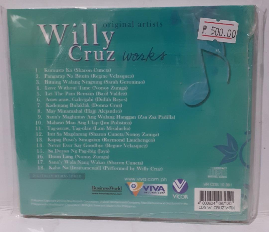 Willy Cruz - Original Artist Works, Hobbies & Toys, Music & Media, CDs ...
