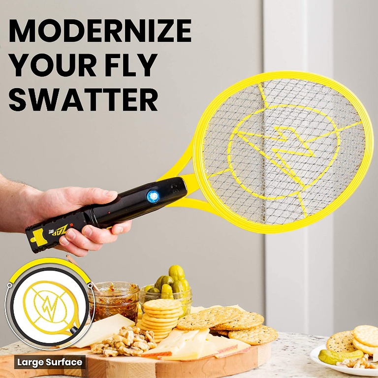 ZAP IT! Bug Zapper Twin Pack - Rechargeable Mosquito, Fly Killer and ...