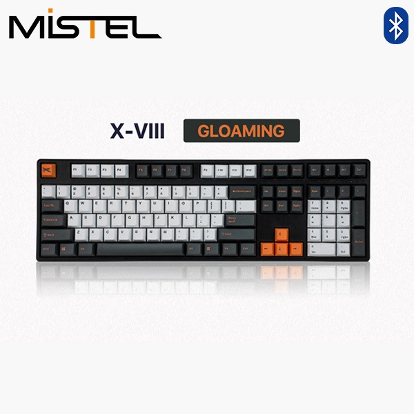 [全新行貨保養] Mistel X8 BT 藍牙無線機械式鍵盤 Gloaming colour / Glaze Blue colour (紅軸 ...