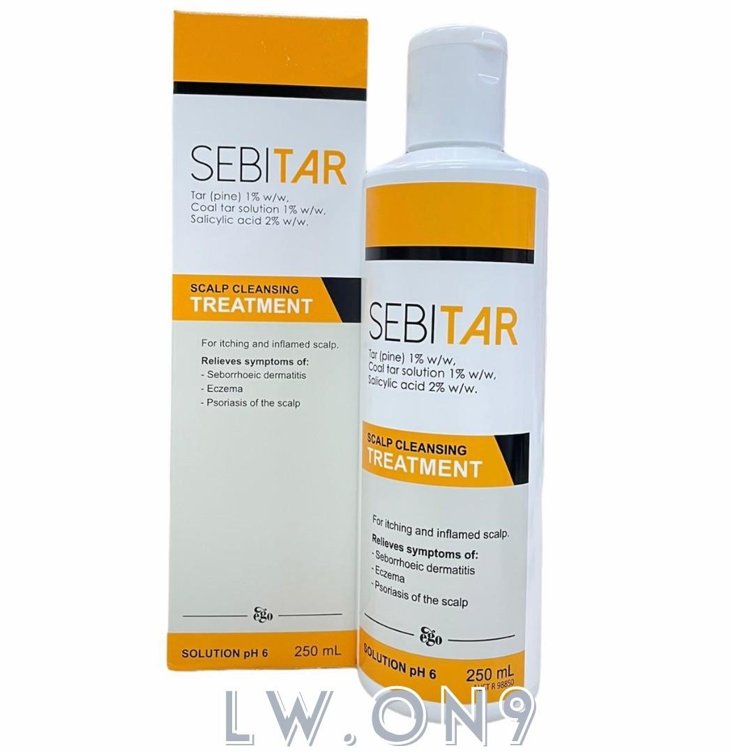 SEBITAR SCALP CLEANSING TREATMENT FOR ITCHING AND INFLAMED SCALP 250ML ...