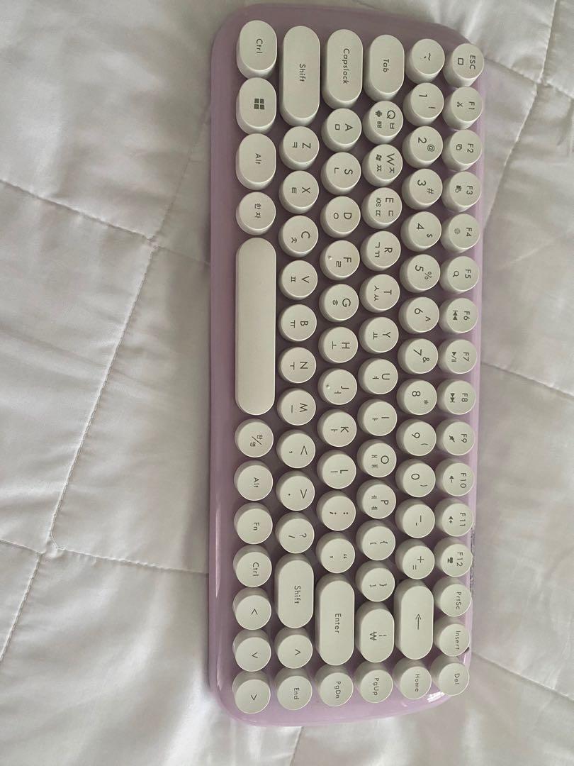 ACTTO Mini Bluetooth Keyboard Korean/English Layout BTK-03, Computers & Tech, Parts ...