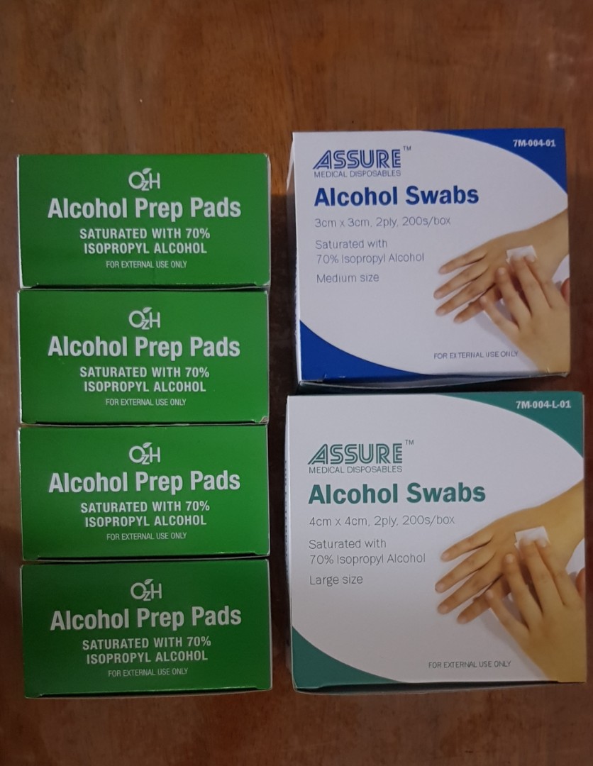 Alcohol Swaps -6 Boxes, Beauty & Personal Care, Sanitisers ...