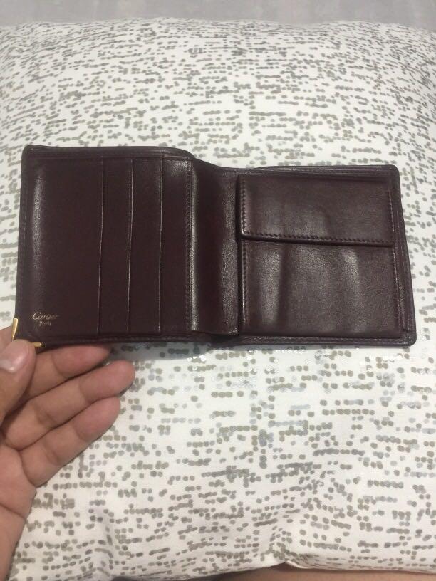 Authentic Cartier bifold wallet, Men's Fashion, Watches & Accessories ...