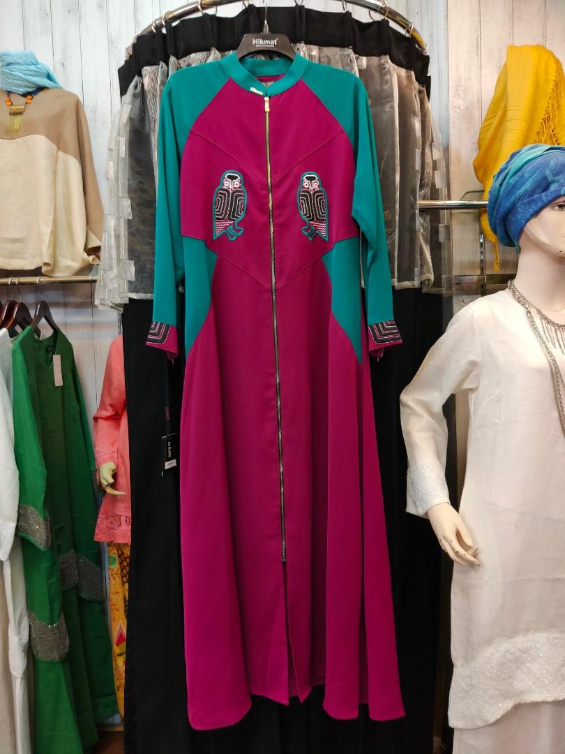 Baju Muslim Merk Hikmat, Fesyen Wanita, Pakaian Wanita, Gaun & Rok di Carousell