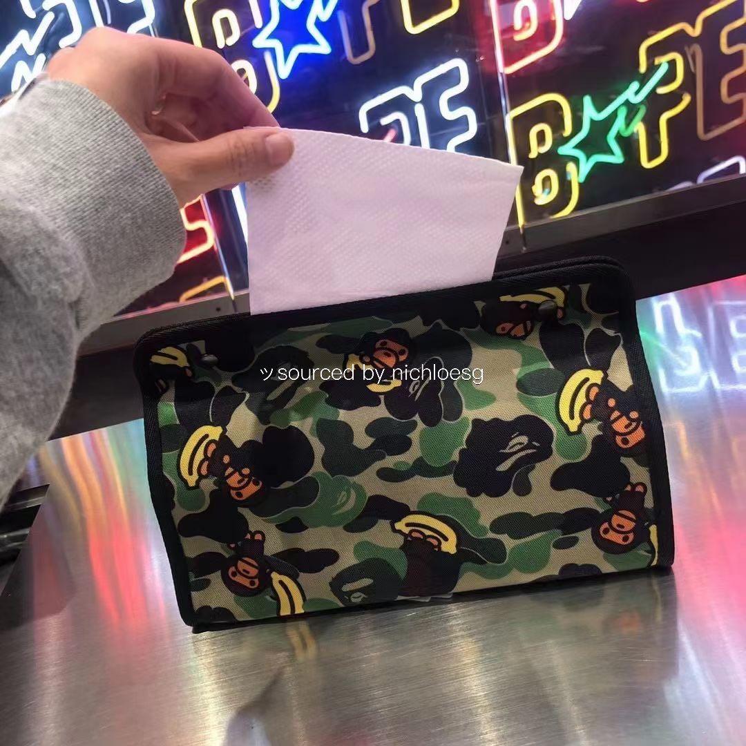 BAPE BABY MILO ABC MILO TISSUE BOX CASE, Furniture & Home Living, Home ...