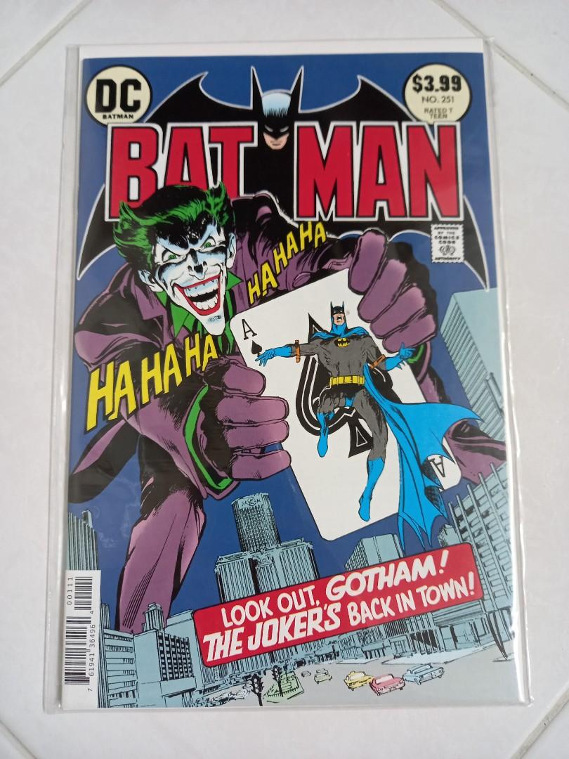 Batman #251 Facsimile Edition DC Comics 2019, Hobbies & Toys, Books ...