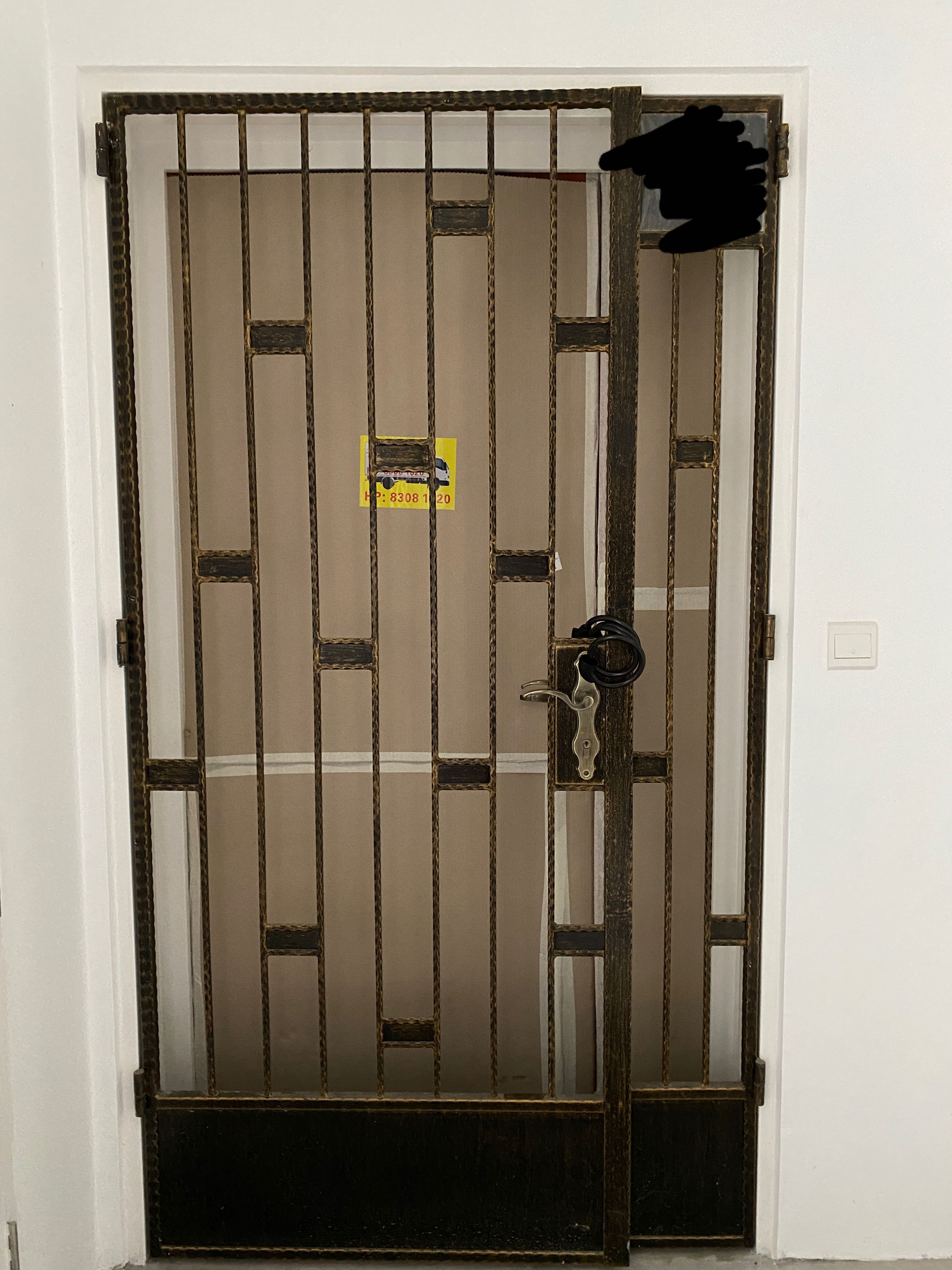 BTO gate, Furniture & Home Living, Security & Locks, Locks, Doors ...