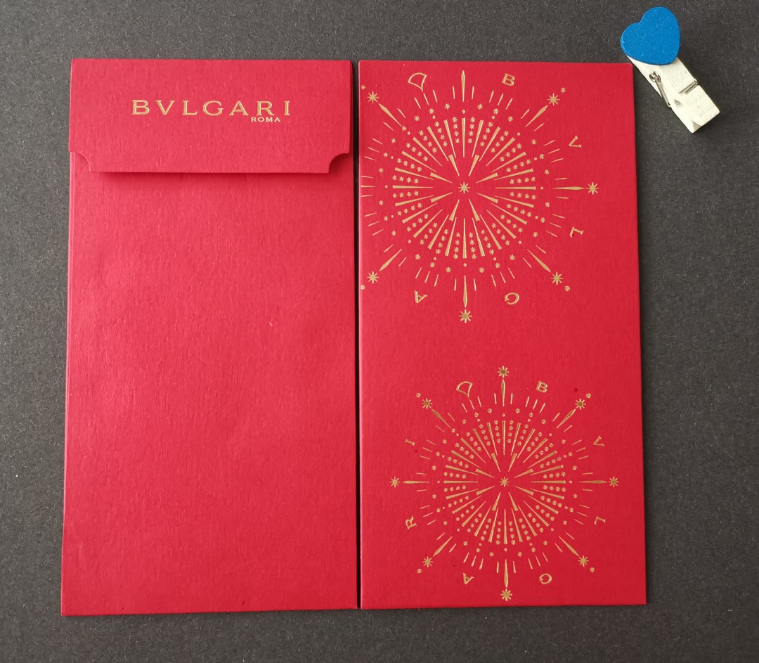 Bvlgari 2020 red packet /angpow /ang pow /hongbao /angpau, Everything ...
