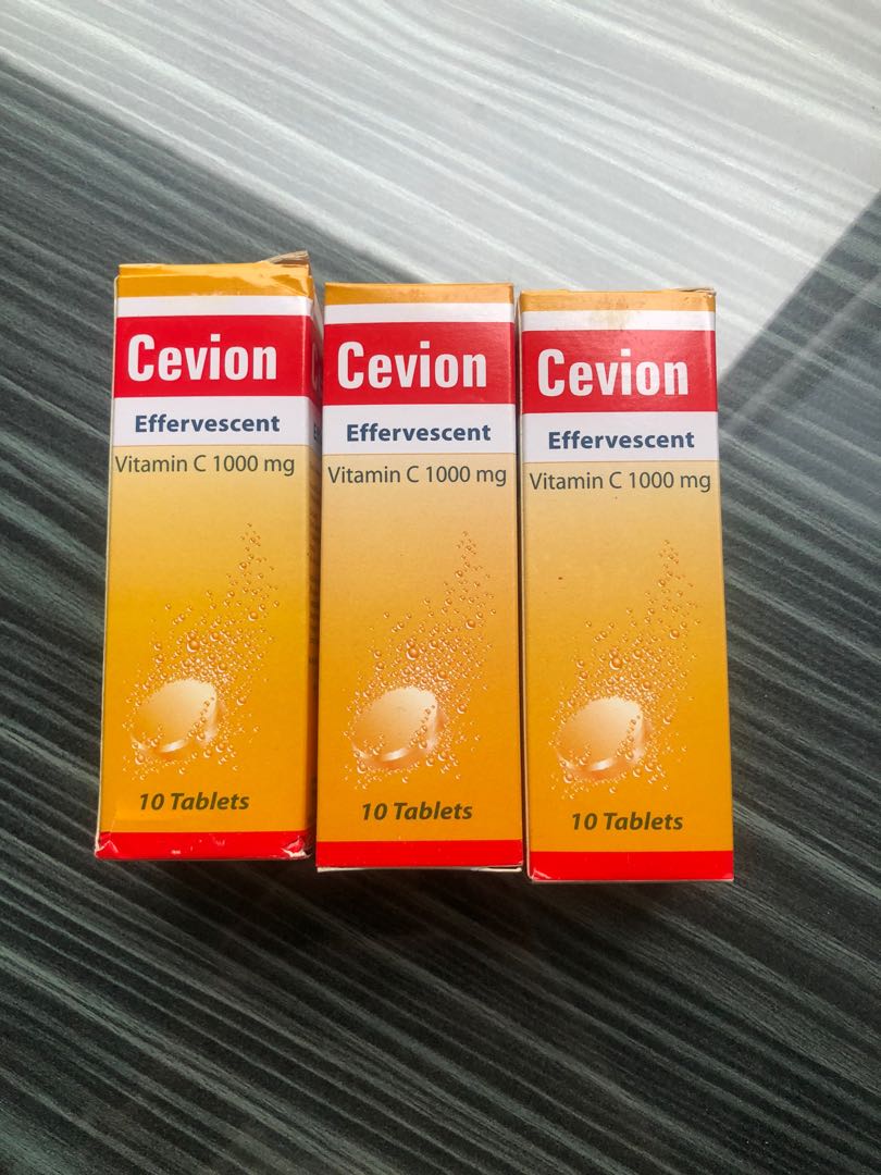 Cevion Vitamin C, Health & Nutrition, Health Supplements, Vitamins ...