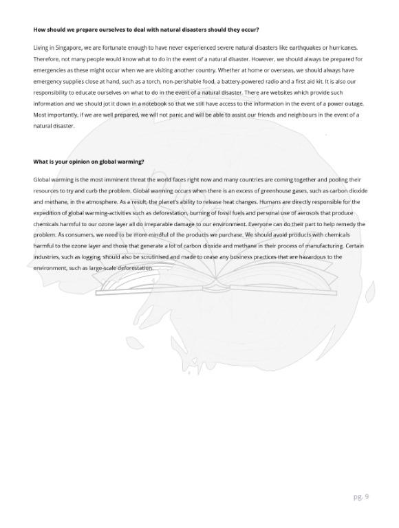 DSA | PSLE ORAL Stimulus Based Conversation | Listening Comprehension ...