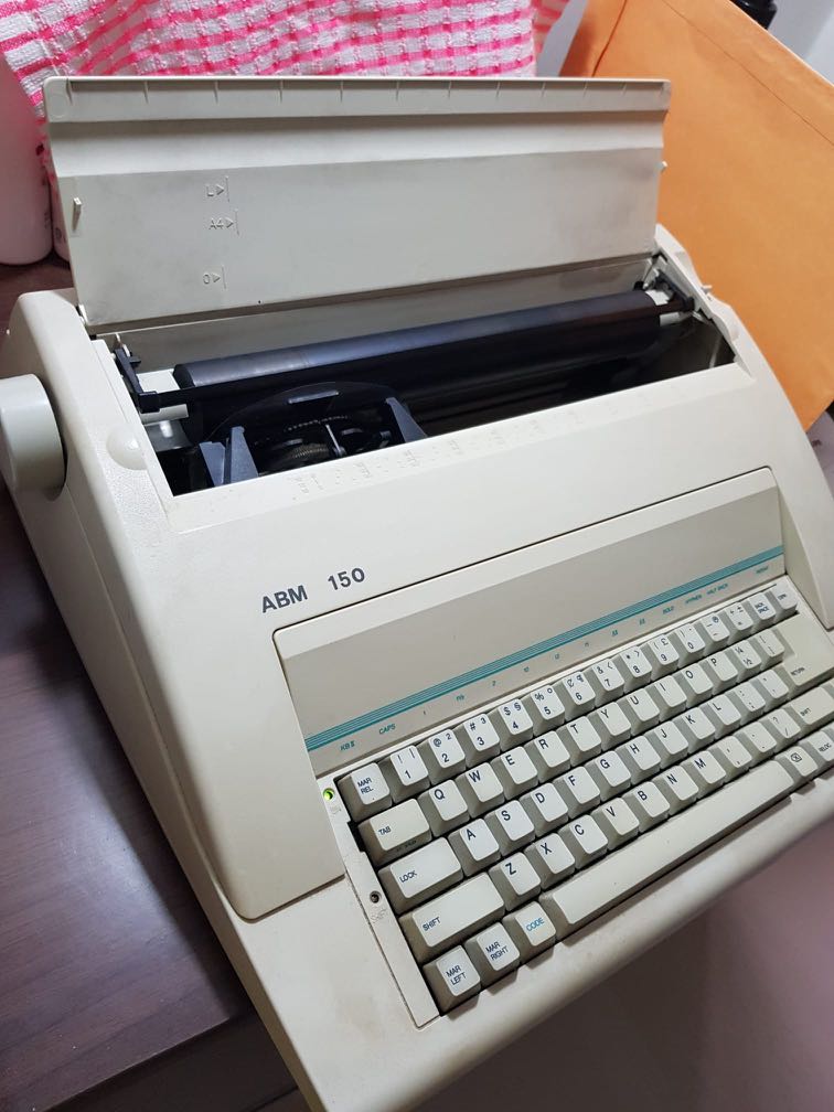 Electronic Typewriter ABM 150 pre-owner, Computers & Tech, Printers ...