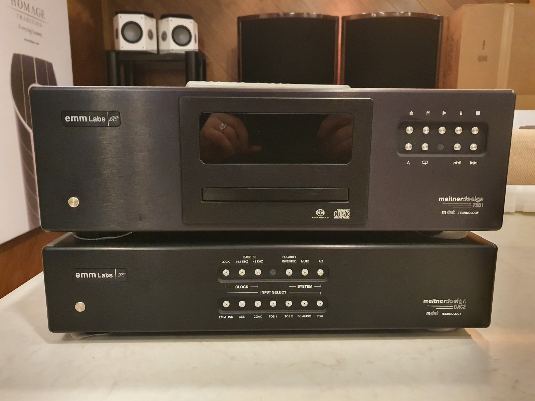 EMM Labs TSD-1 Sacd/cd transport+ Dac-2 DSD, Audio, Soundbars, Speakers ...