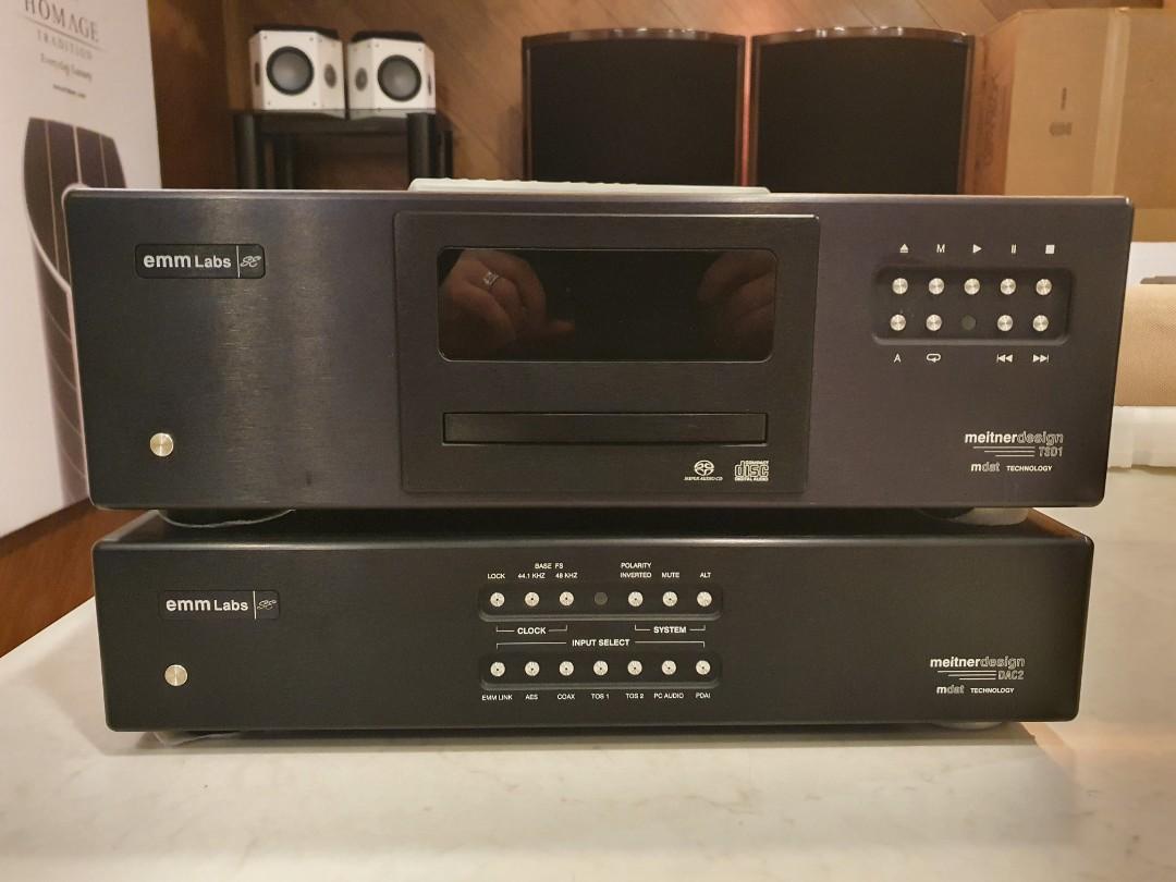EMM Labs TSD-1 Sacd/cd transport+ Dac-2 DSD, Audio, Soundbars, Speakers ...