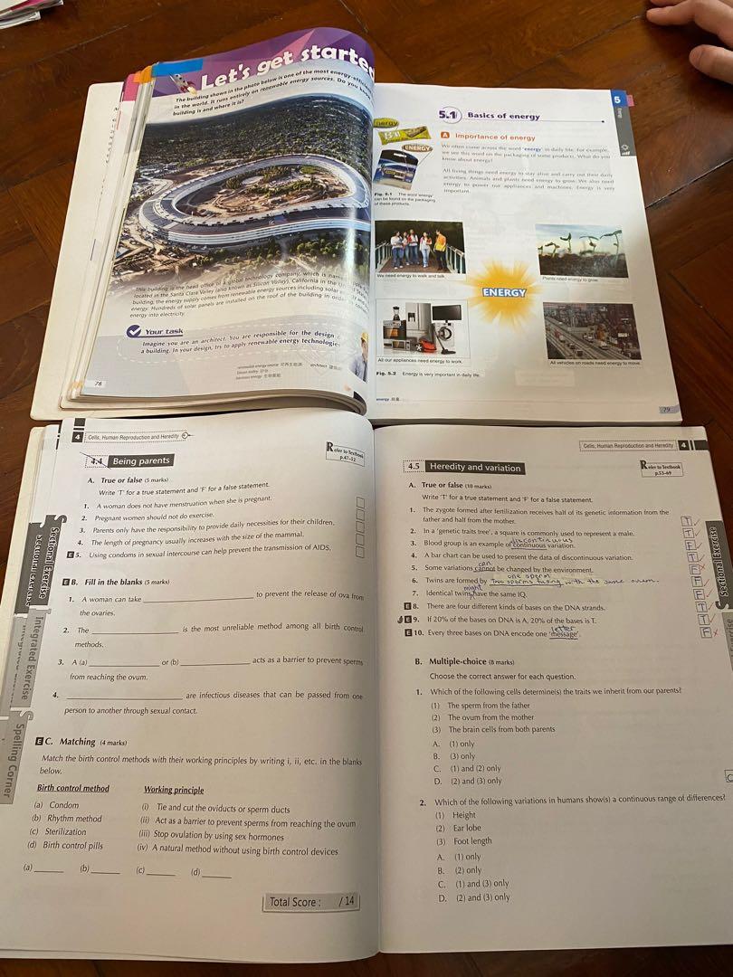 F1 Science textbooks, 興趣及遊戲, 書本 & 文具, 教科書 - Carousell