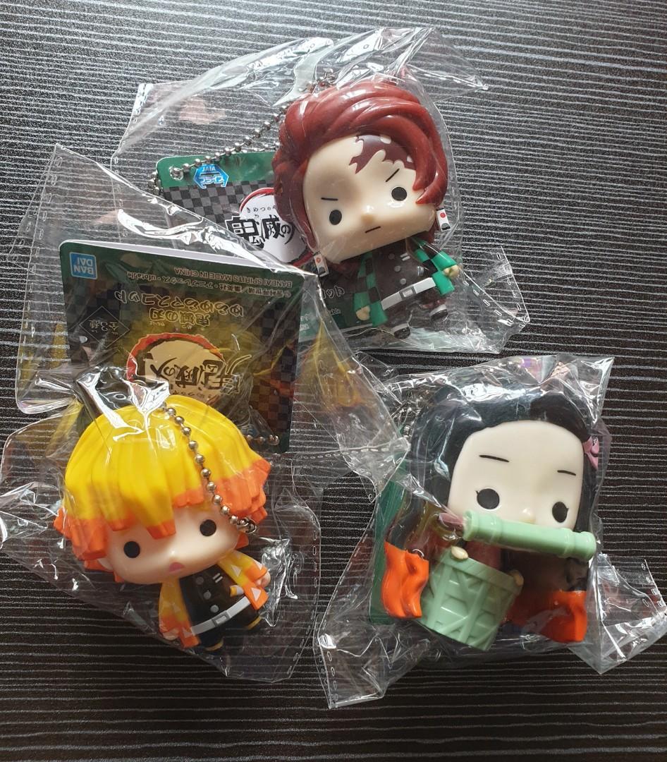 Free courier! Demon slayer bobble head / swinging mascot, Hobbies ...