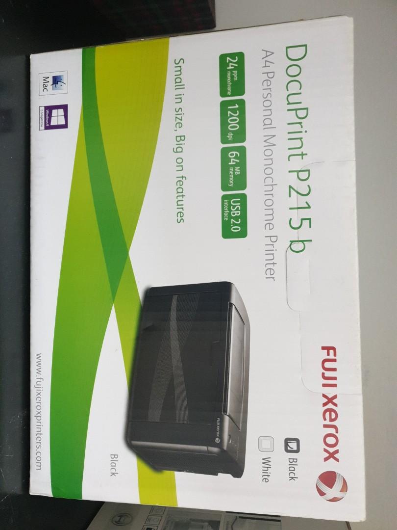 Fuji Xerox DocuPrint P215b, Computers & Tech, Printers, Scanners ...