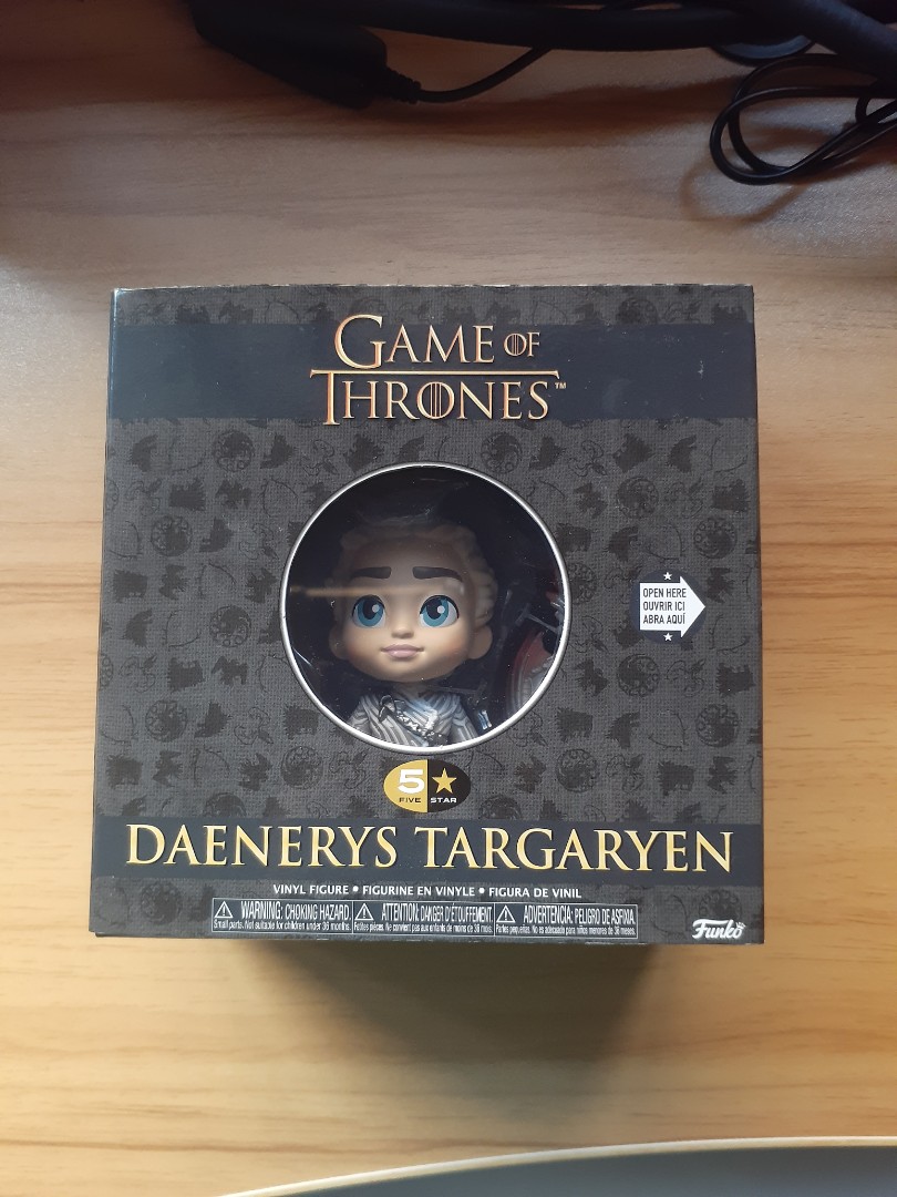 Game of Thrones: Daenerys Targaryen Vinyl Figure, Hobbies & Toys, Toys ...