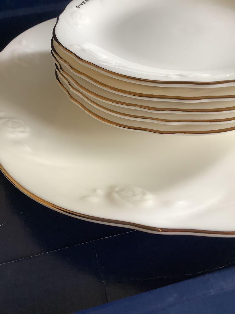 Givenchy Rare Plate Set, Furniture & Home Living, Kitchenware ...
