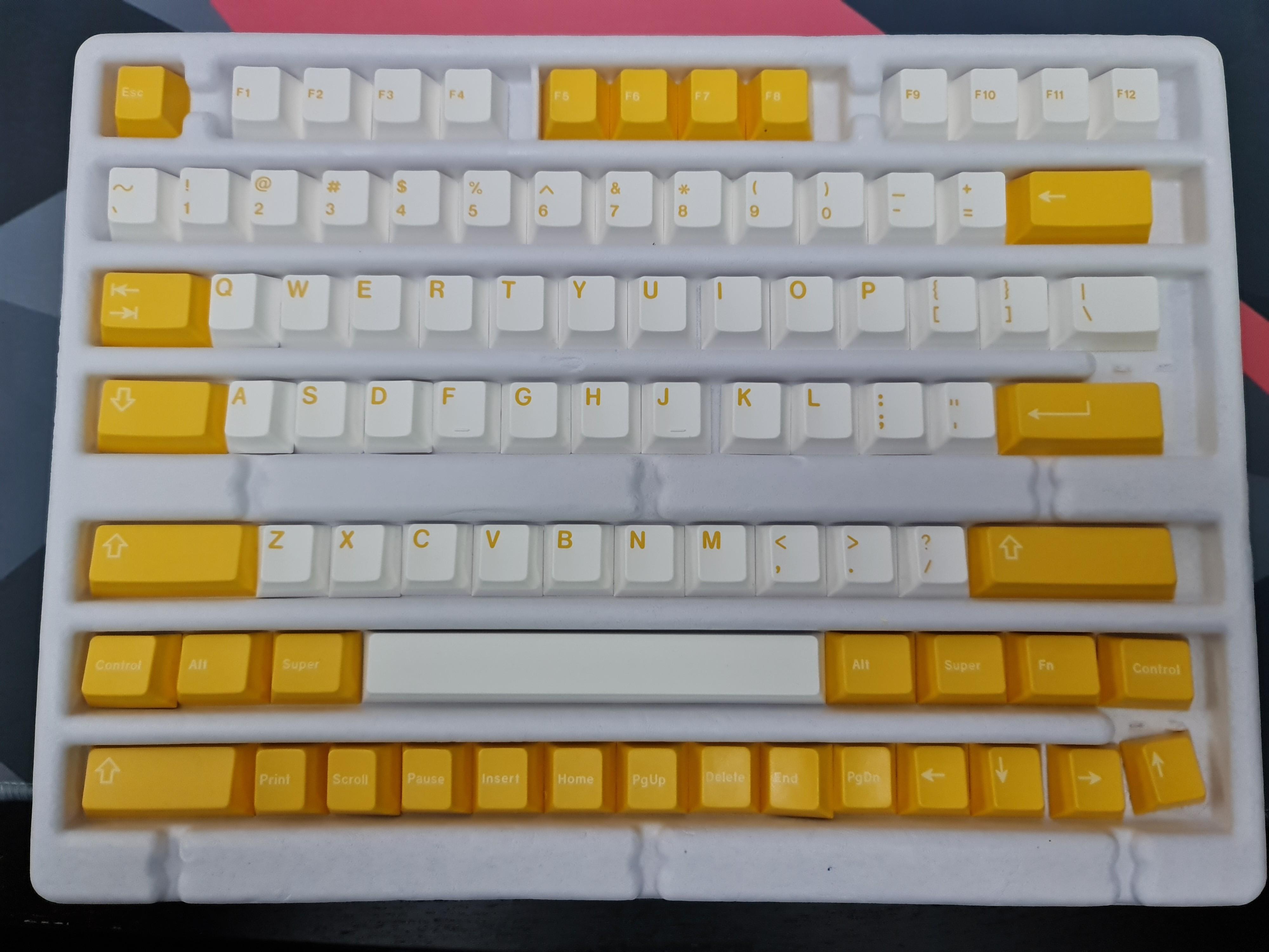 GMK Honey, Computers & Tech, Parts & Accessories, Computer Keyboard on ...