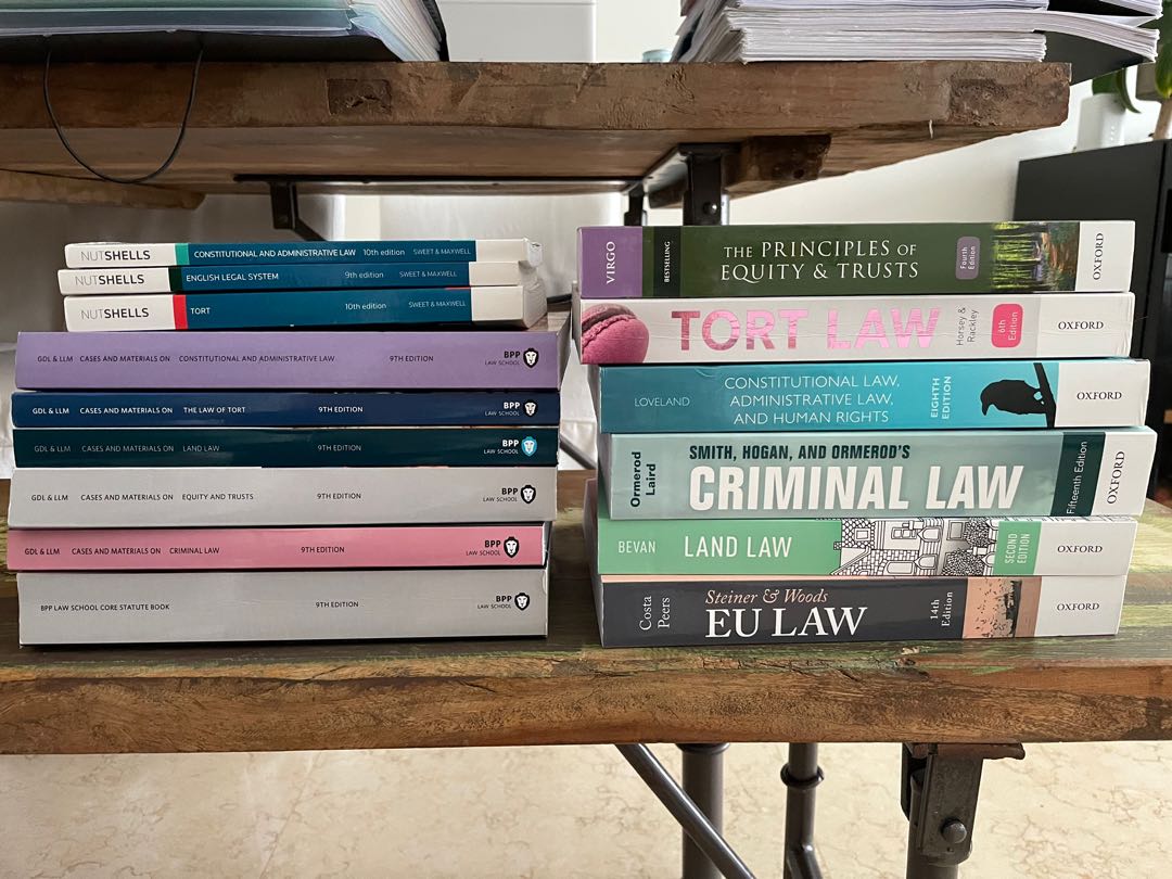 Graduate Diploma in Law Materials (English Law), Hobbies & Toys, Books ...