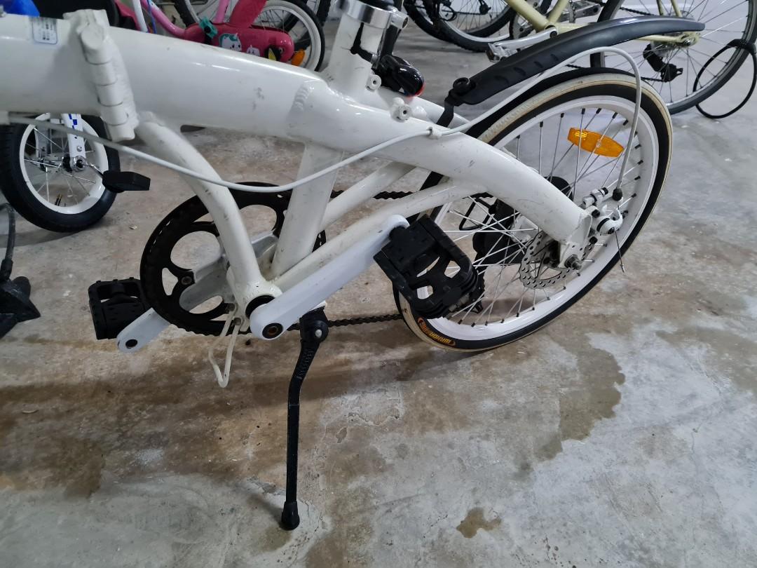 Hachiko HA-01 Folding Bicycle bike. 20 inch wheels 20", Sports Equipment, Bicycles & Parts ...