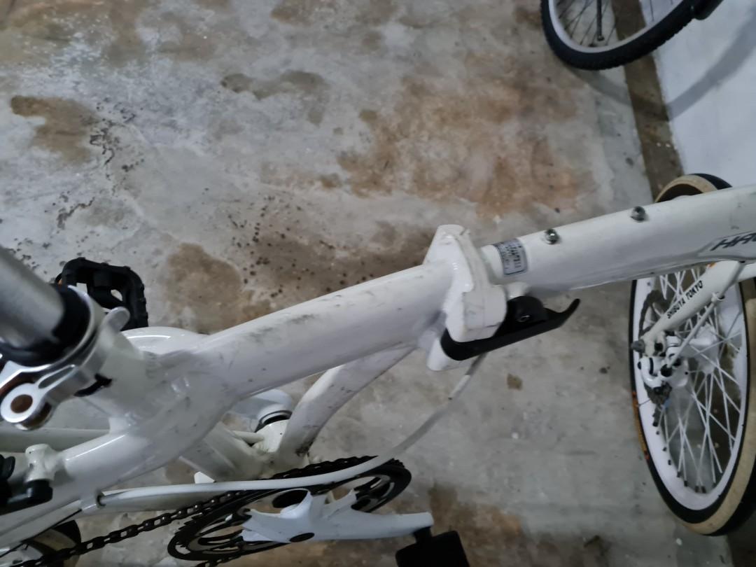 Hachiko HA-01 Folding Bicycle bike. 20 inch wheels 20", Sports Equipment, Bicycles & Parts ...