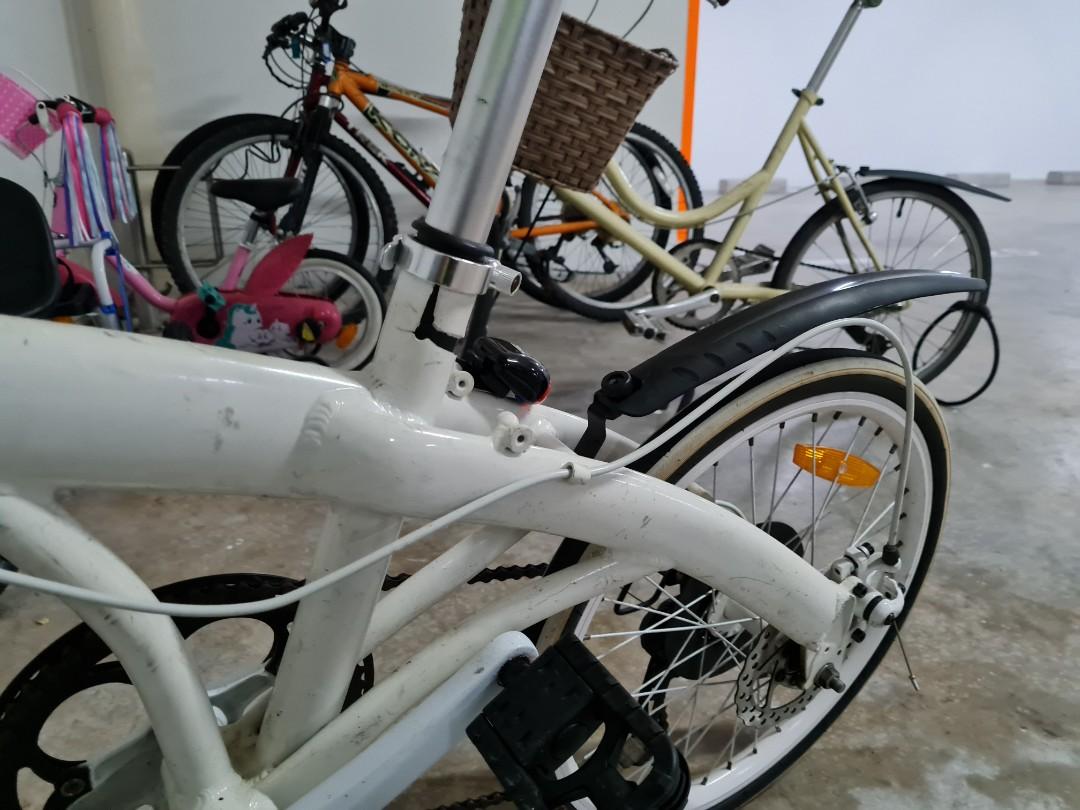 Hachiko HA-01 Folding Bicycle bike. 20 inch wheels 20", Sports Equipment, Bicycles & Parts ...