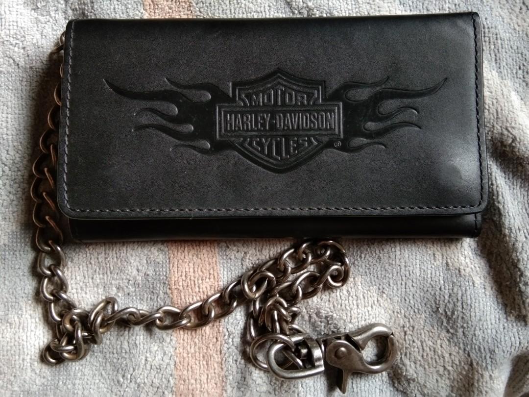 Harley Davidson Wallet, Men's Fashion, Watches & Accessories, Wallets ...
