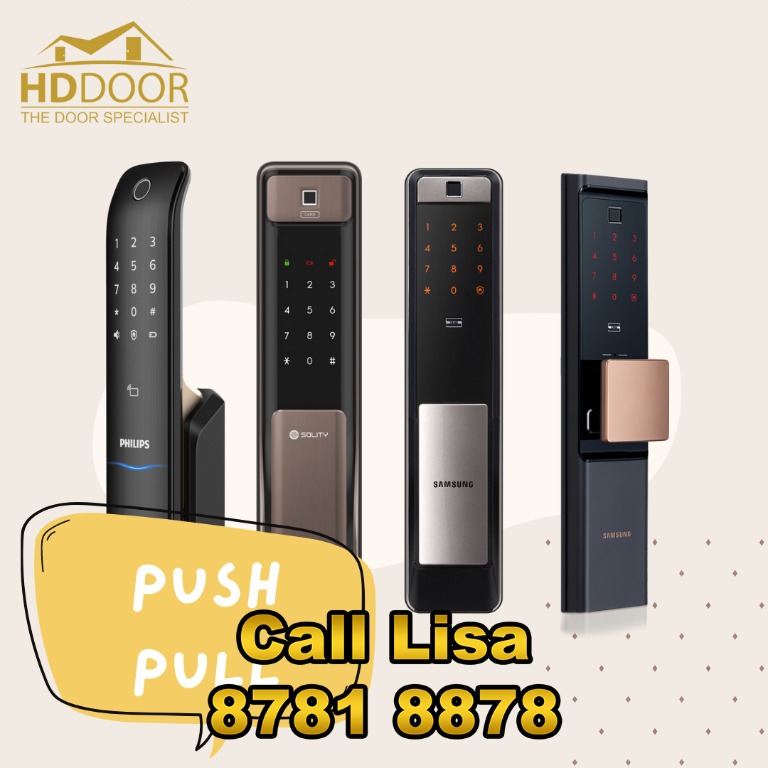 HDB Digital Lock install on main door and gate, Everything Else on ...