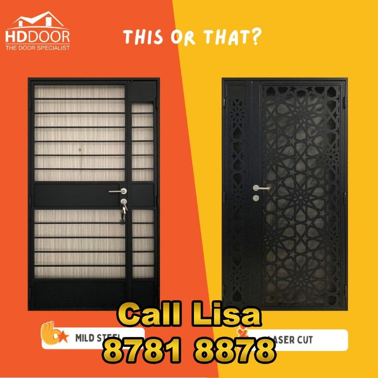 HDB Digital Lock install on main door and gate, Everything Else on ...