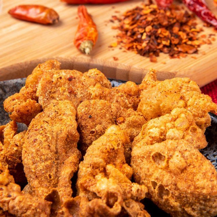 INSTOCK FAMOUS Max Ocean Crispy Chicken/Fish Skin 30g - Original/Salted ...