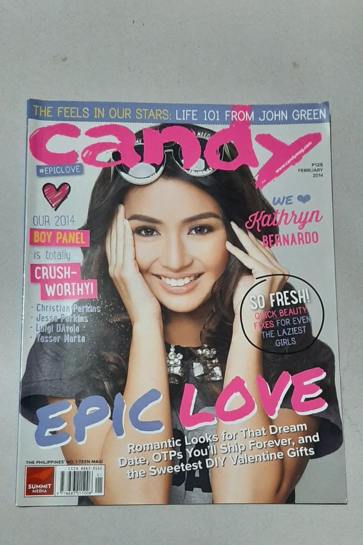 Kathryn Bernardo Candy The Philippines No. 1 Teen Mag Collectible ...