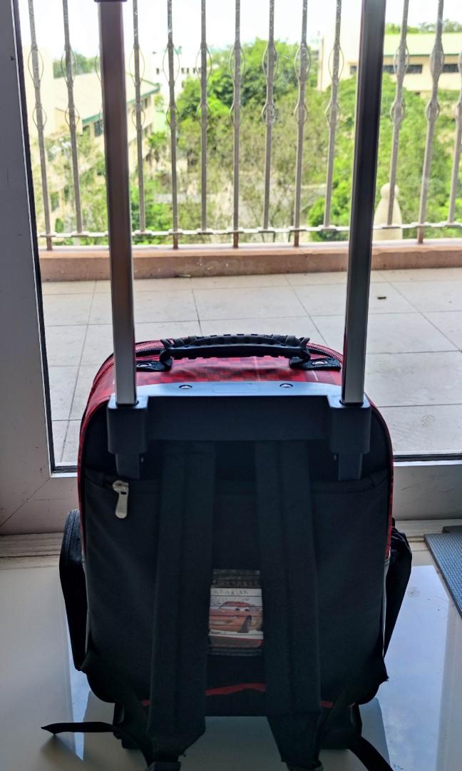 Like new back to school disney cars trolley bag, Babies & Kids, Babies ...