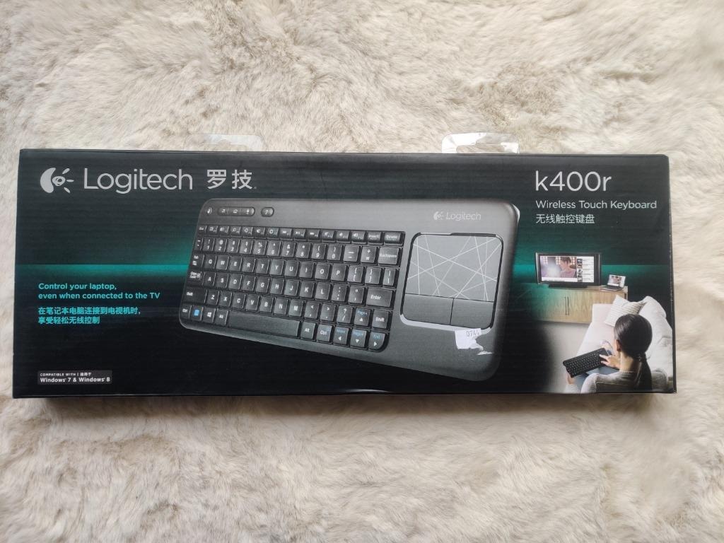 Logitech k400r Wireless Touch Keyboard, Computers & Tech, Parts ...