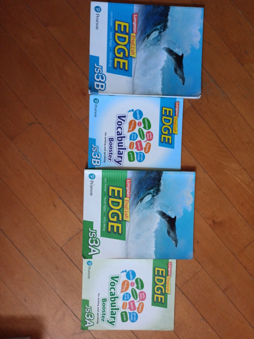 Longman English edge JS3A 3B/Edge vocabulary booster 3A 3B, 興趣及遊戲, 書本 ...