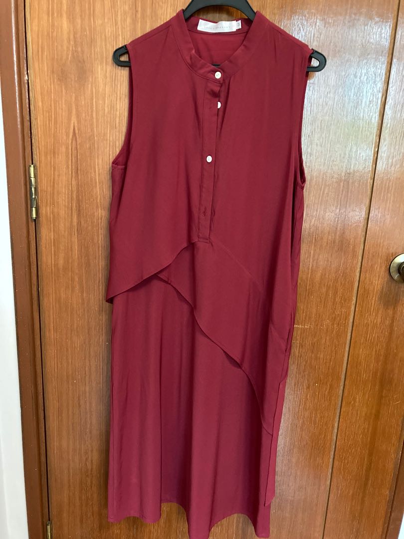 Love and Bravery Red Dress, Women's Fashion, Dresses & Sets, Dresses on ...