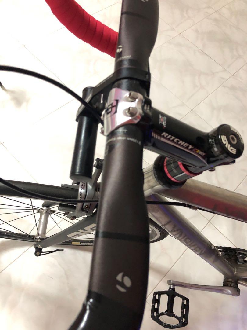 Lynskey Cooper Titanium road bike, Sports Equipment, Bicycles & Parts ...