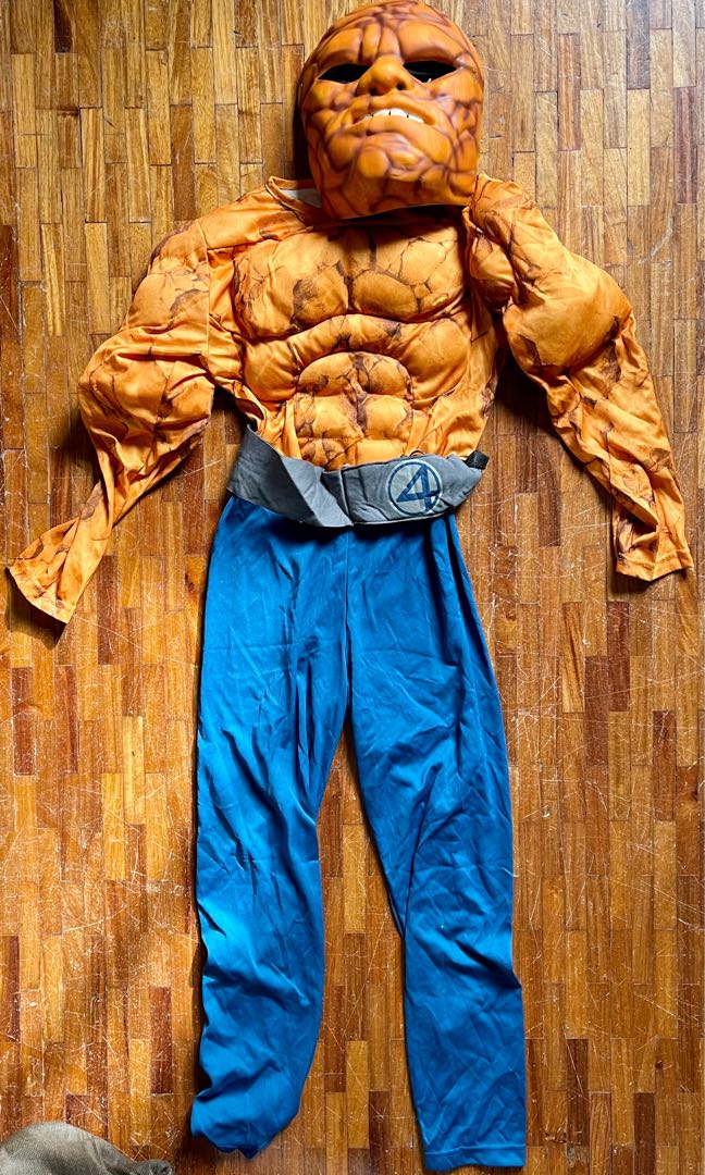 Marvel The Thing Costume, Babies & Kids, Babies & Kids Fashion on Carousell