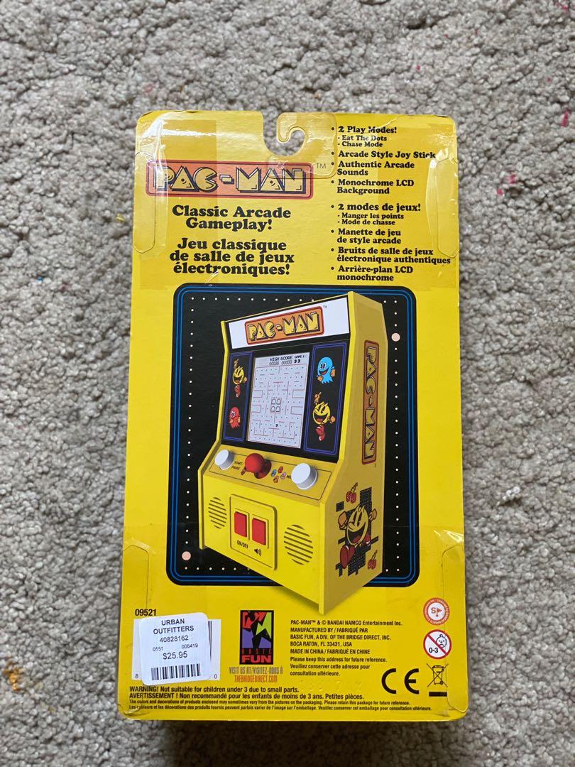 Mini Pac Man LCD Game - Arcade Cabinet Style with Authentic Sound ...