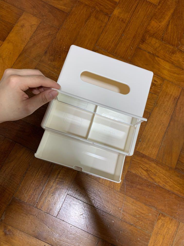 Miniso tissue box, Furniture & Home Living, Home Improvement ...