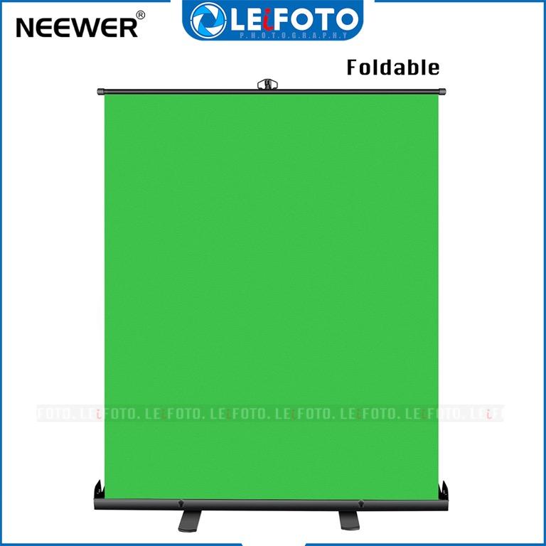 Neewer Green Screen Green Pull-up Style with Auto-Locking Frame ...